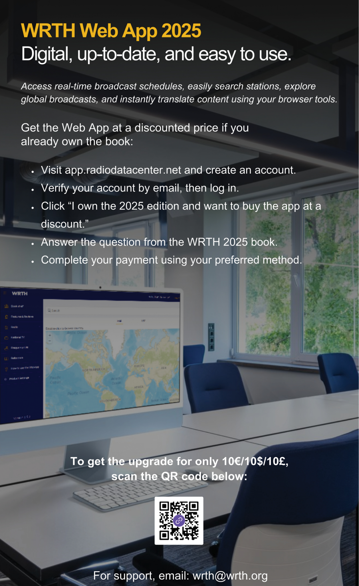 WRTH Web App 2026 – Access Global Broadcast Data Online