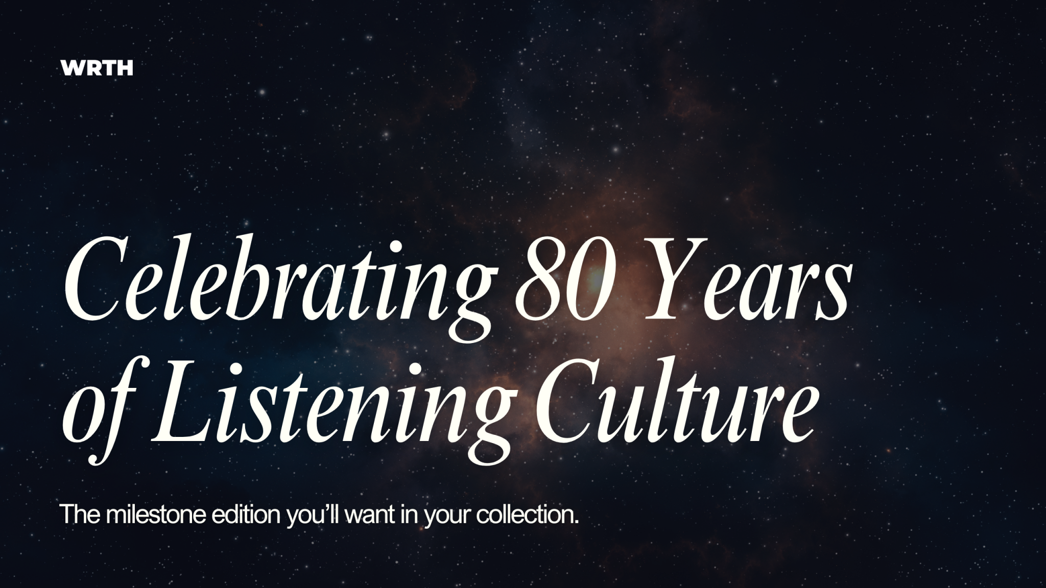 Inside the Making of the WRTH 80th Edition: What to Expect