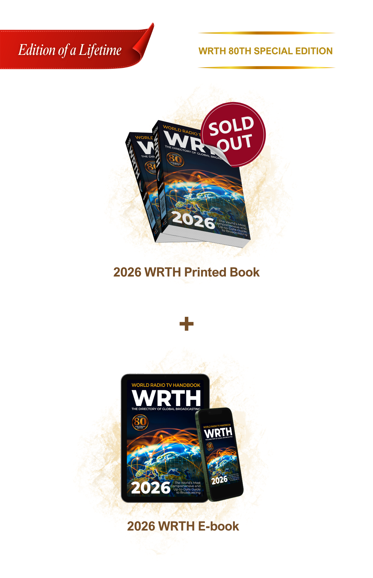 Buy WRTH 2026 Edition | 80th Anniversary World Radio TV Handbook